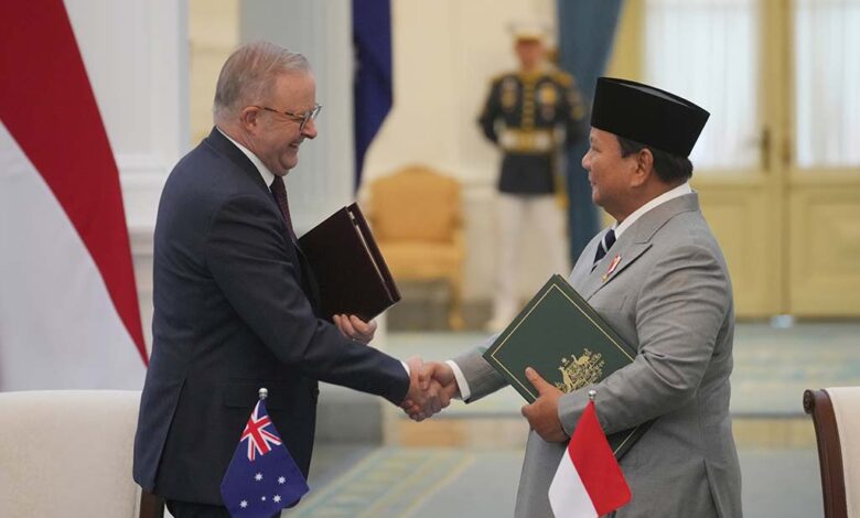 Australia, Indonesia sign security pact, strengthen defense ...